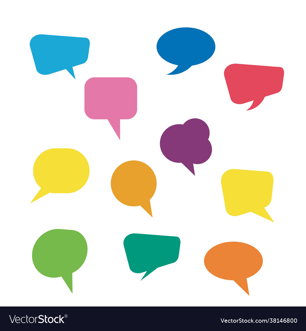 Speech bubble icon Royalty Free Vector Image - VectorStock