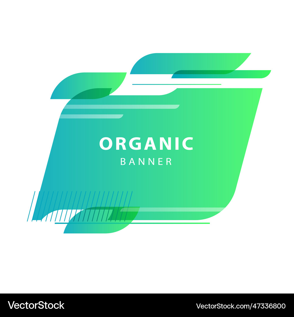 Stylish abstract geometric banner design Vector Image