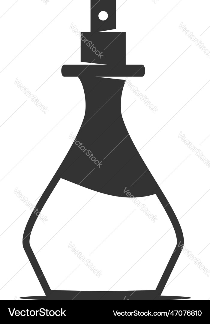 Bottle perfume logo template icon brand identity Vector Image