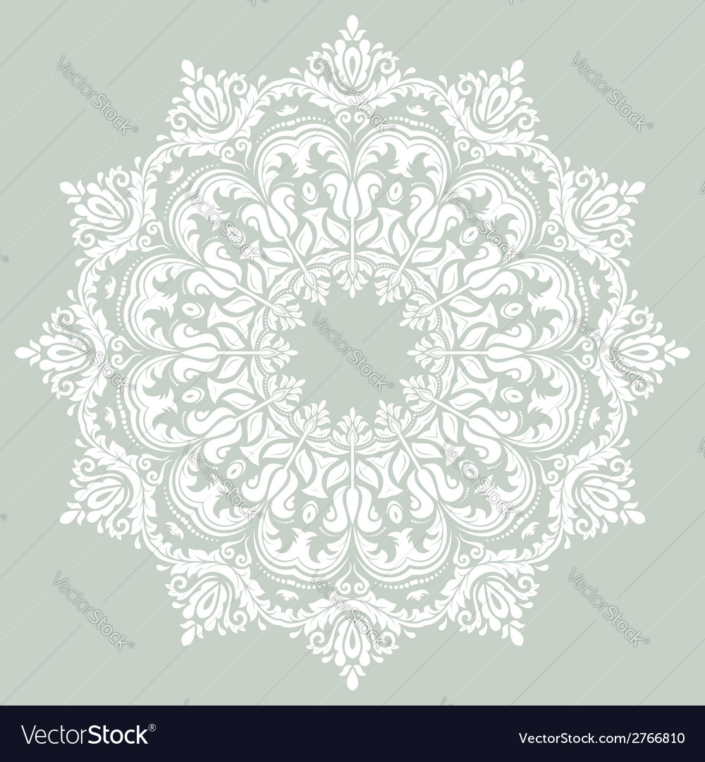 Orient pattern abstract background Royalty Free Vector Image
