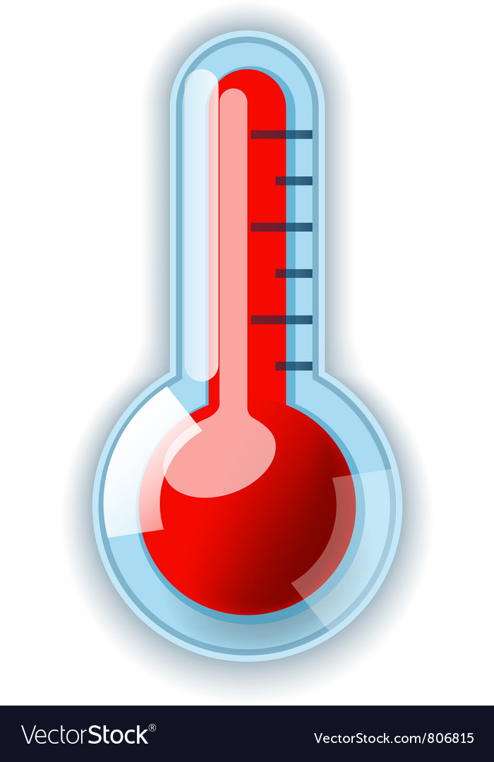 Thermometer Royalty Free Vector Image - VectorStock