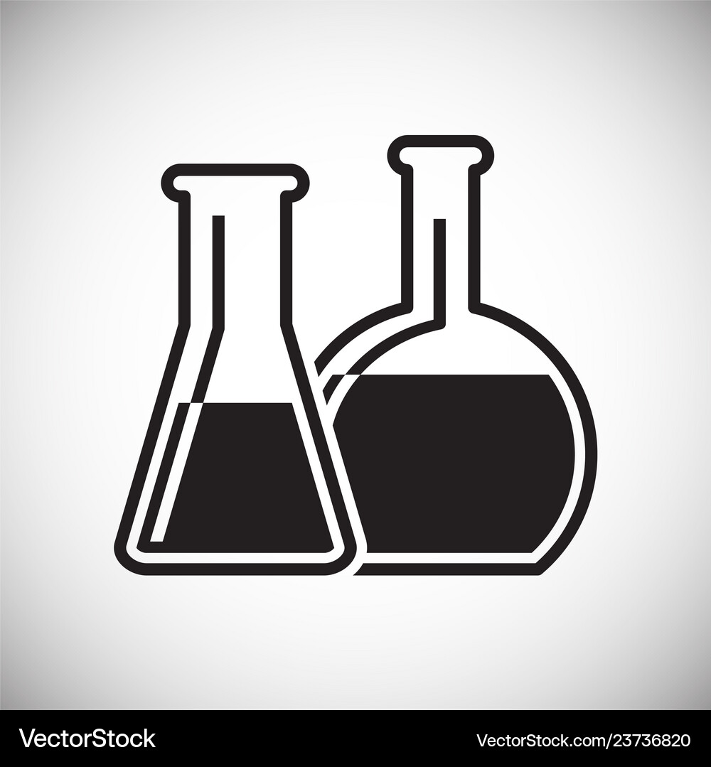 Petrochemistry icon on white background Royalty Free Vector