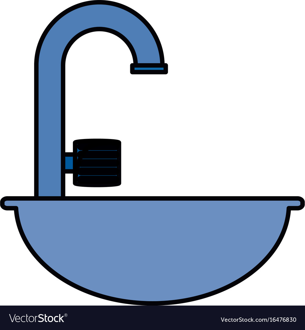 Bath symbol isolated Royalty Free Vector Image