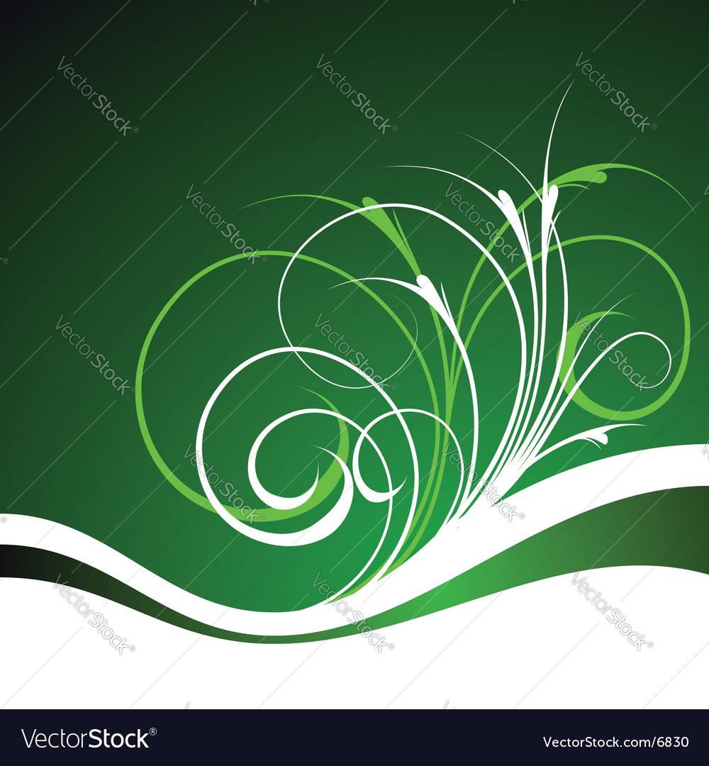 Green background Royalty Free Vector Image - VectorStock