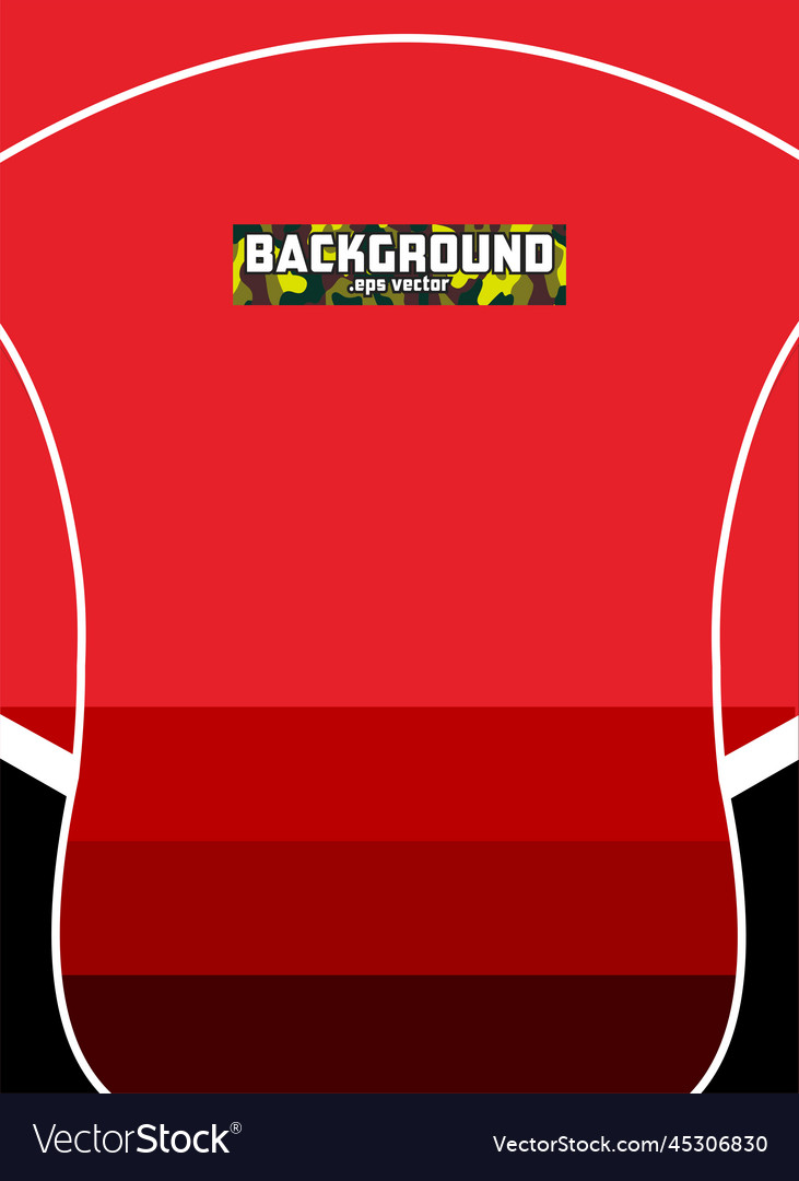 Sport uniform pattern background design Royalty Free Vector