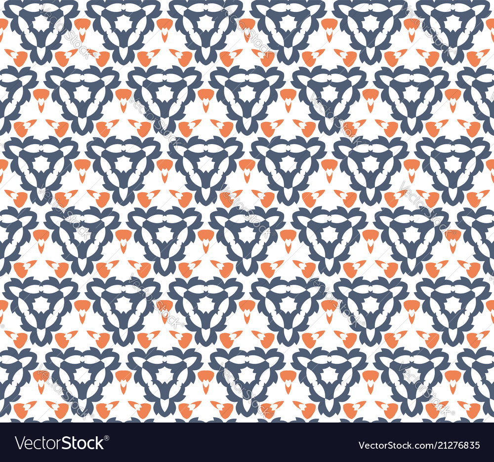 Abstract seamless ornament pattern Royalty Free Vector Image
