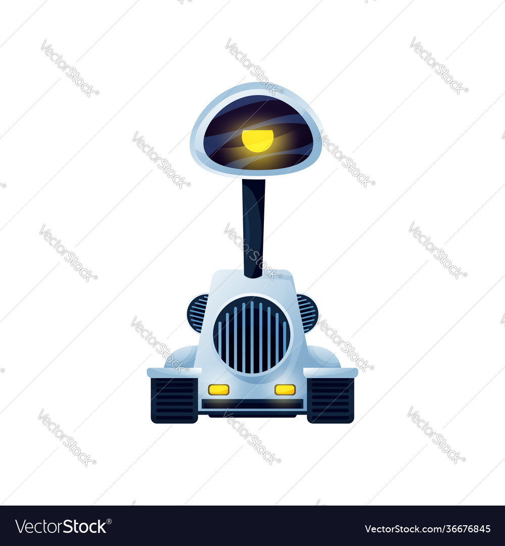 Artificial intelligence robotic machine robot man Vector Image