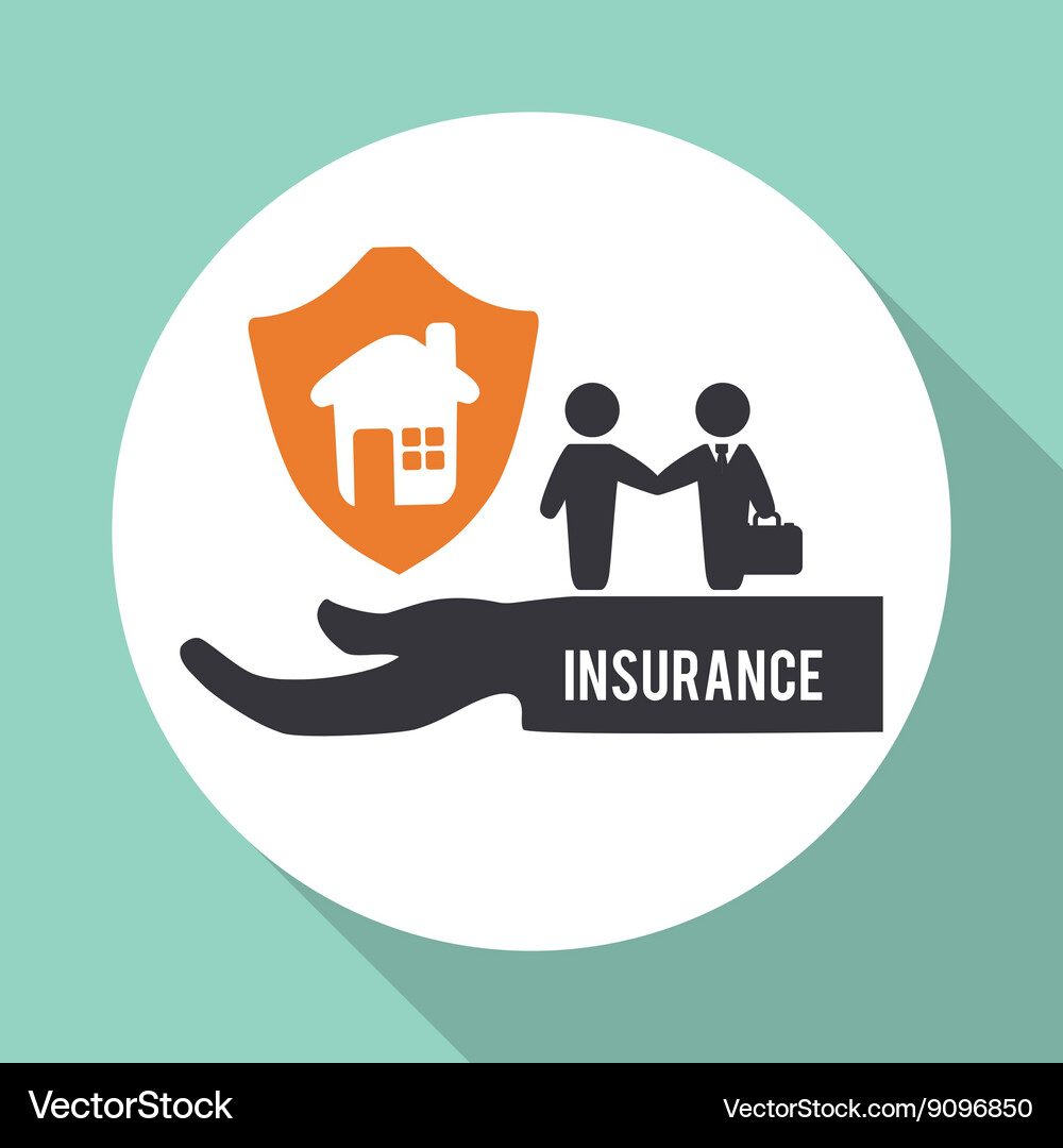 Insurance design protection concept isolated Vector Image