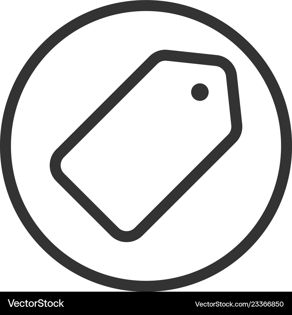 Price tag graphic icon design template Royalty Free Vector