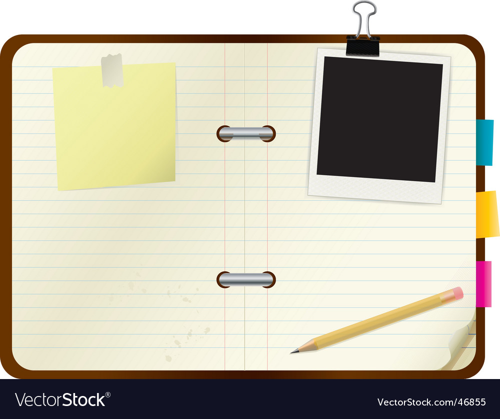 Post-it Royalty Free Vector Image - VectorStock