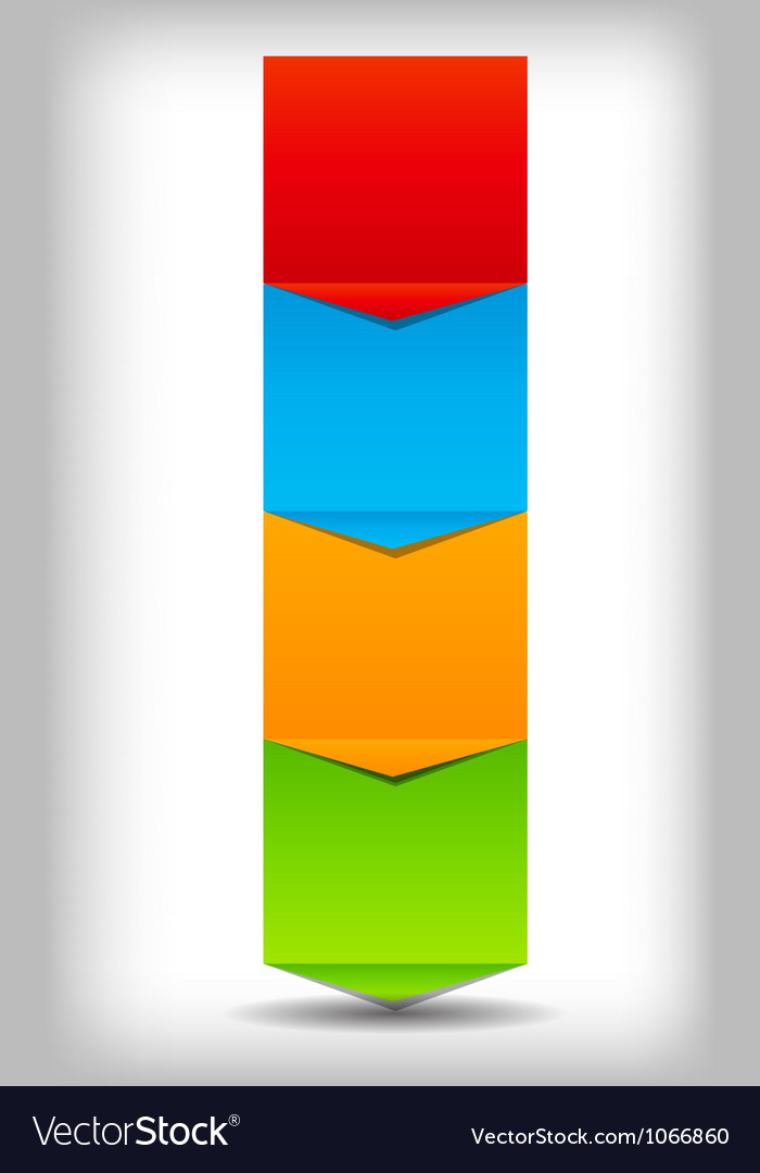 Business Process Flow Chart Royalty Free Vector Image
