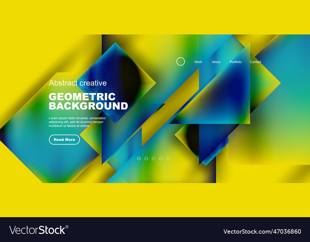 Triangle abstract background Royalty Free Vector Image