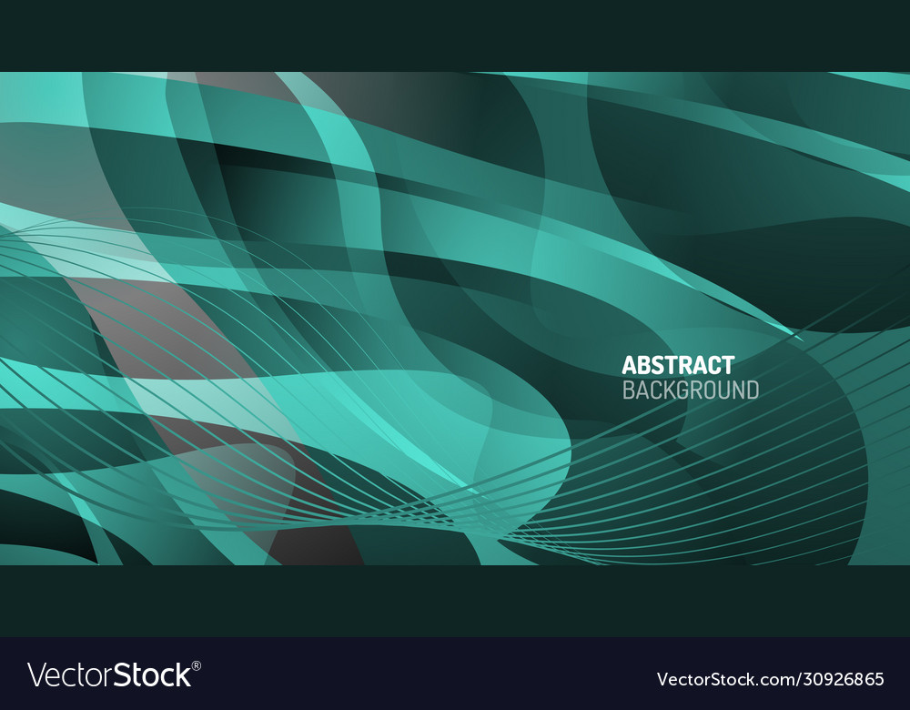 Wave pattern fluid gradients abstract lines Vector Image