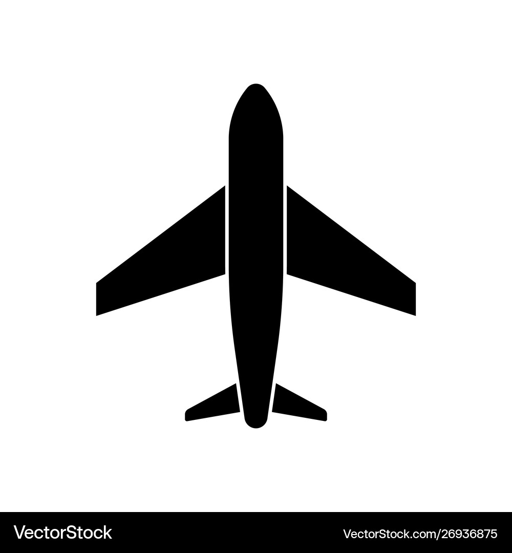 Airplanes icon plane icon passenger airplane Vector Image