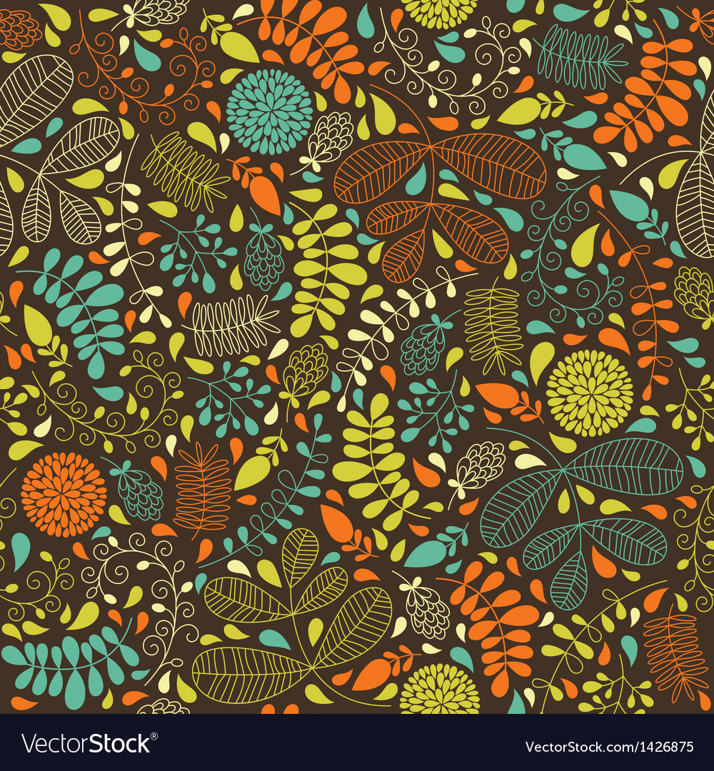 Beautiful Seamless pattern Royalty Free Vector Image