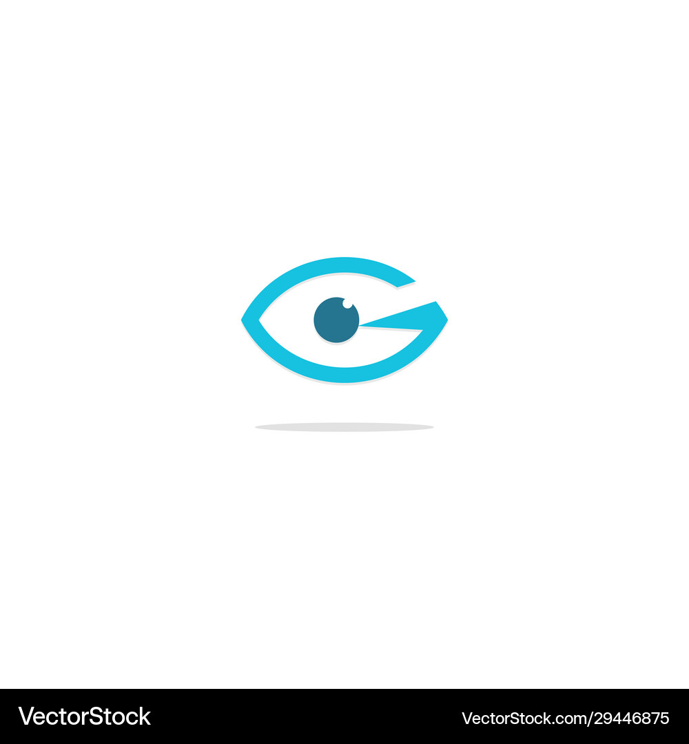 Eye watch business logo Royalty Free Vector Image