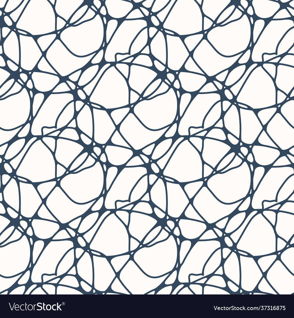 Seamless pattern with a simple abstract drawing Vector Image