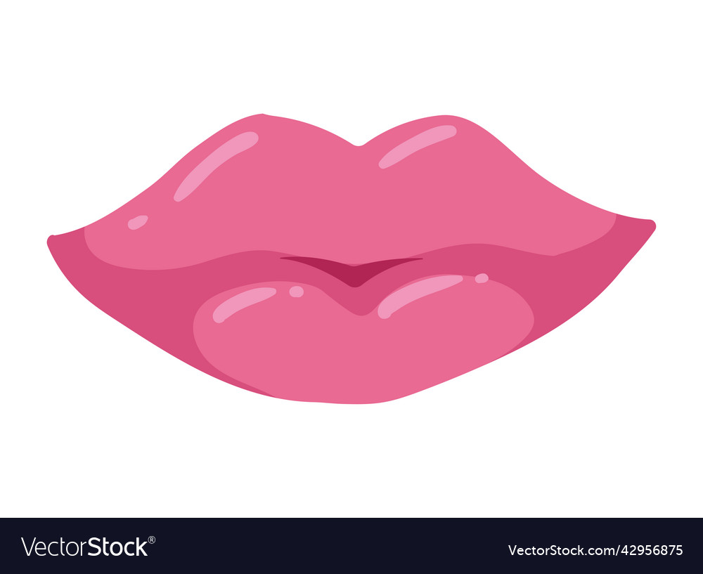 Sexy Female Lips Royalty Free Vector Image Vectorstock