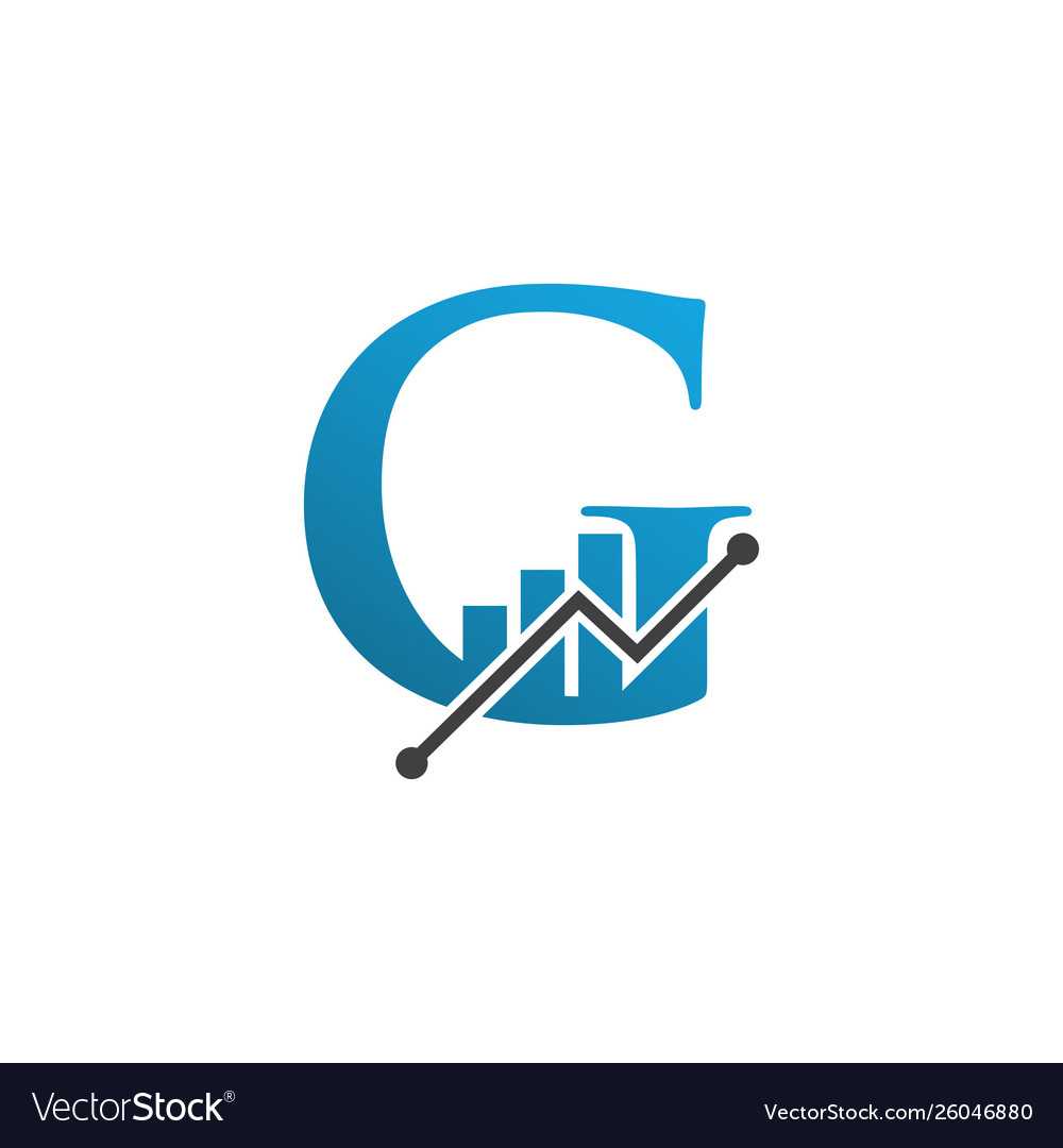 Initial g logo template Royalty Free Vector Image