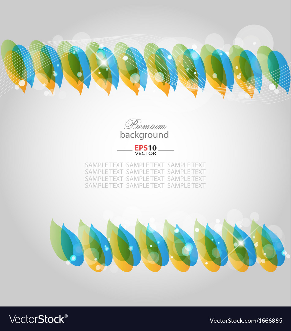 Creative abstract background Royalty Free Vector Image