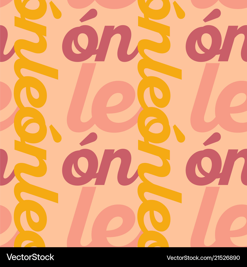 Leon mexico seamless pattern Royalty Free Vector Image