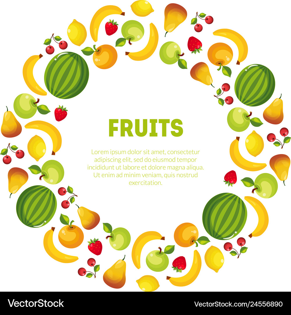 Vegetable Border Round