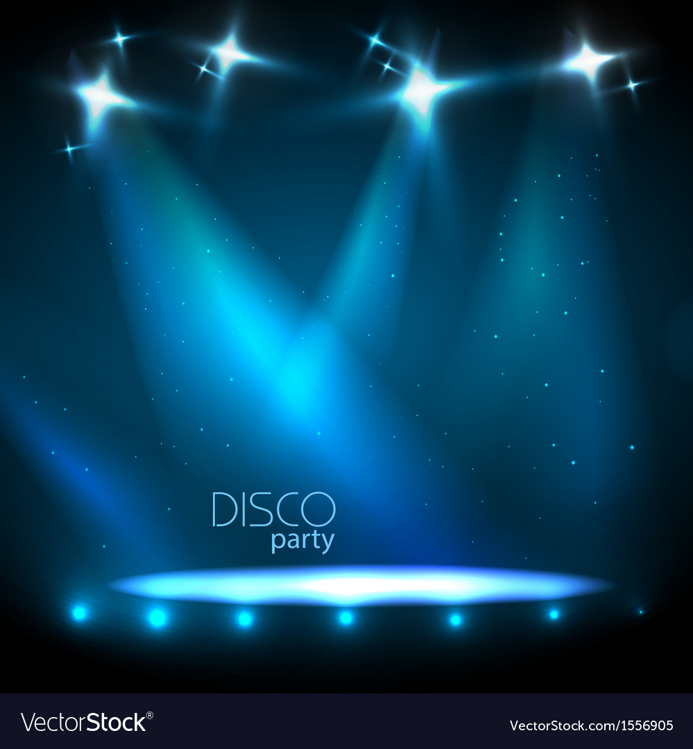 Disco background Royalty Free Vector Image - VectorStock