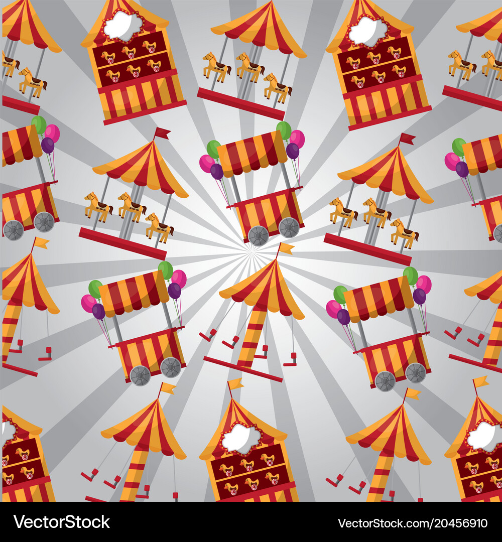 Carnival fair festival Royalty Free Vector Image