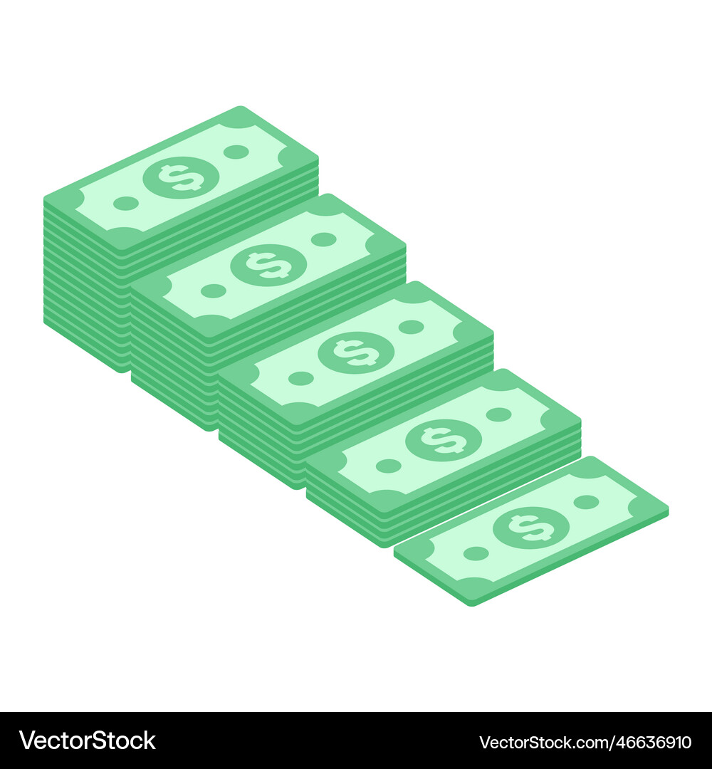 Cash money icon Royalty Free Vector Image - VectorStock