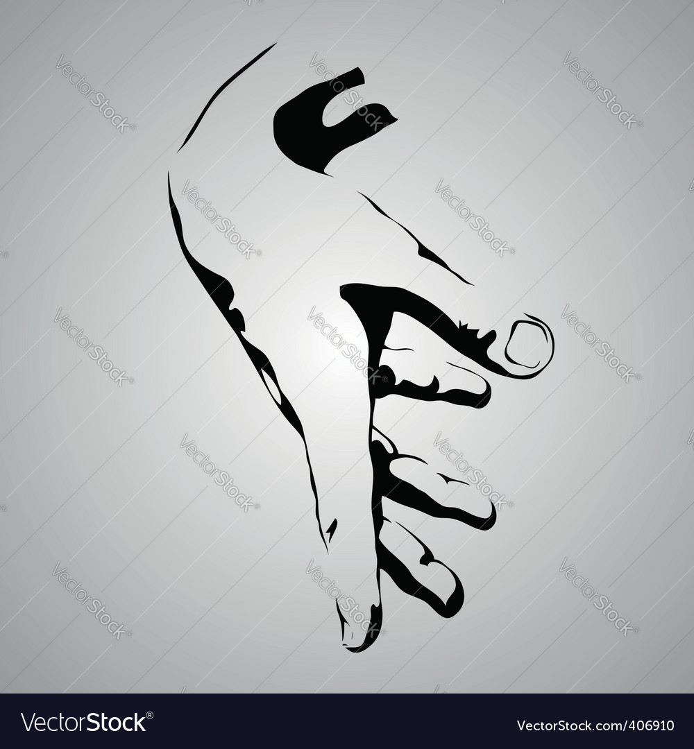 Hand Royalty Free Vector Image - VectorStock