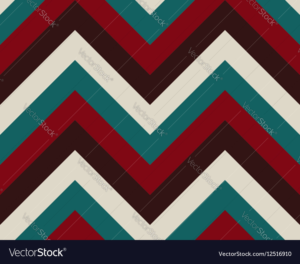 Striped zigzagging seamless pattern zig-zag line Vector Image