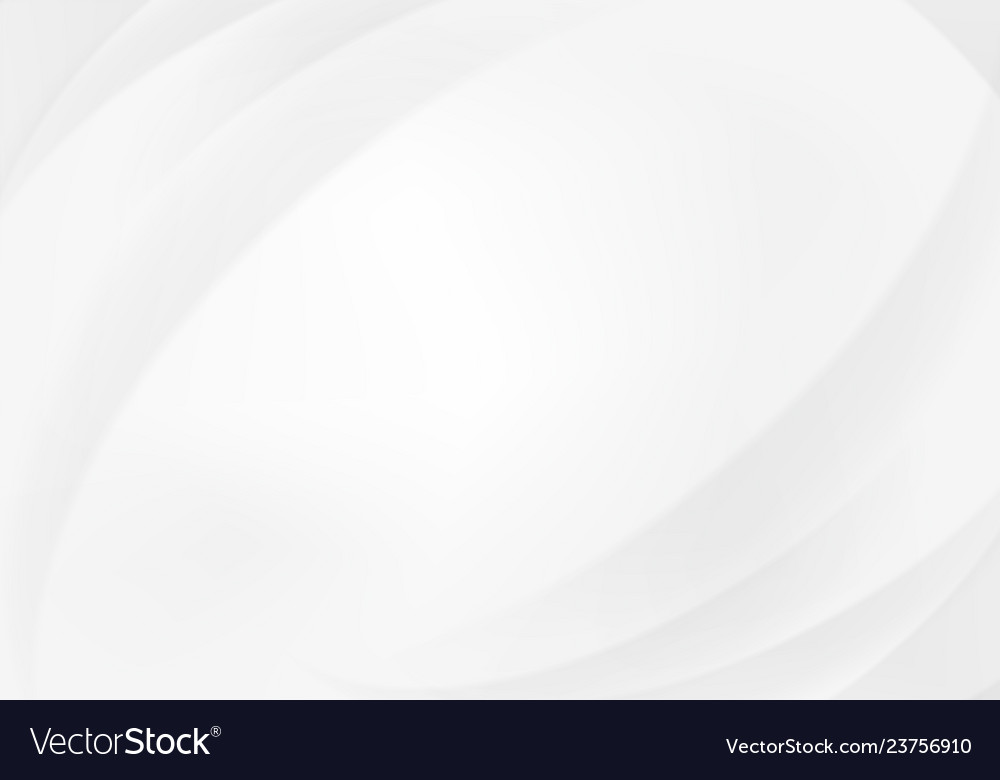 White abstract circular gradient background Vector Image