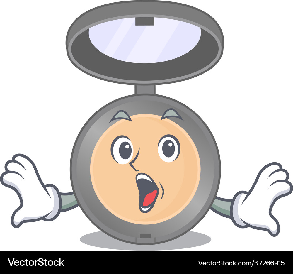 Highlighter mascot design concept showing Vector Image