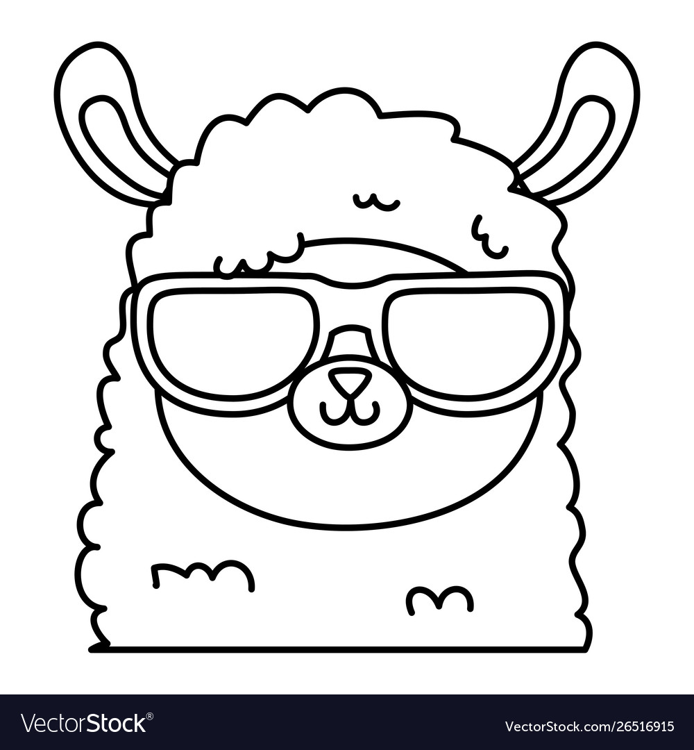 How To Draw A Kawaii Llama