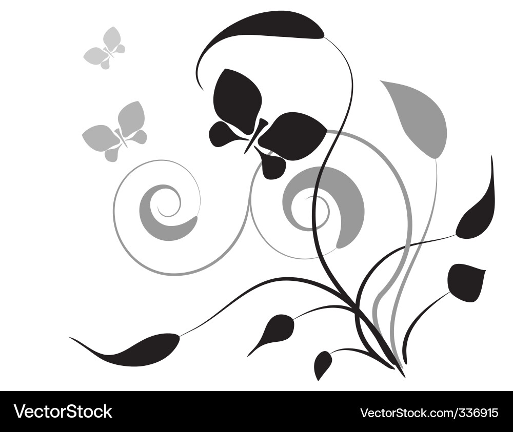Leaves vignette Royalty Free Vector Image - VectorStock