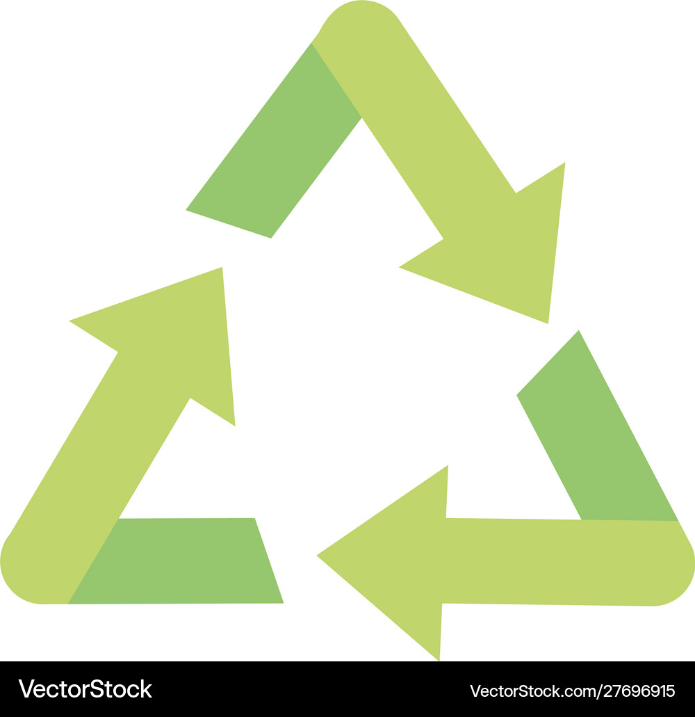Recycle environment green energy icon Royalty Free Vector