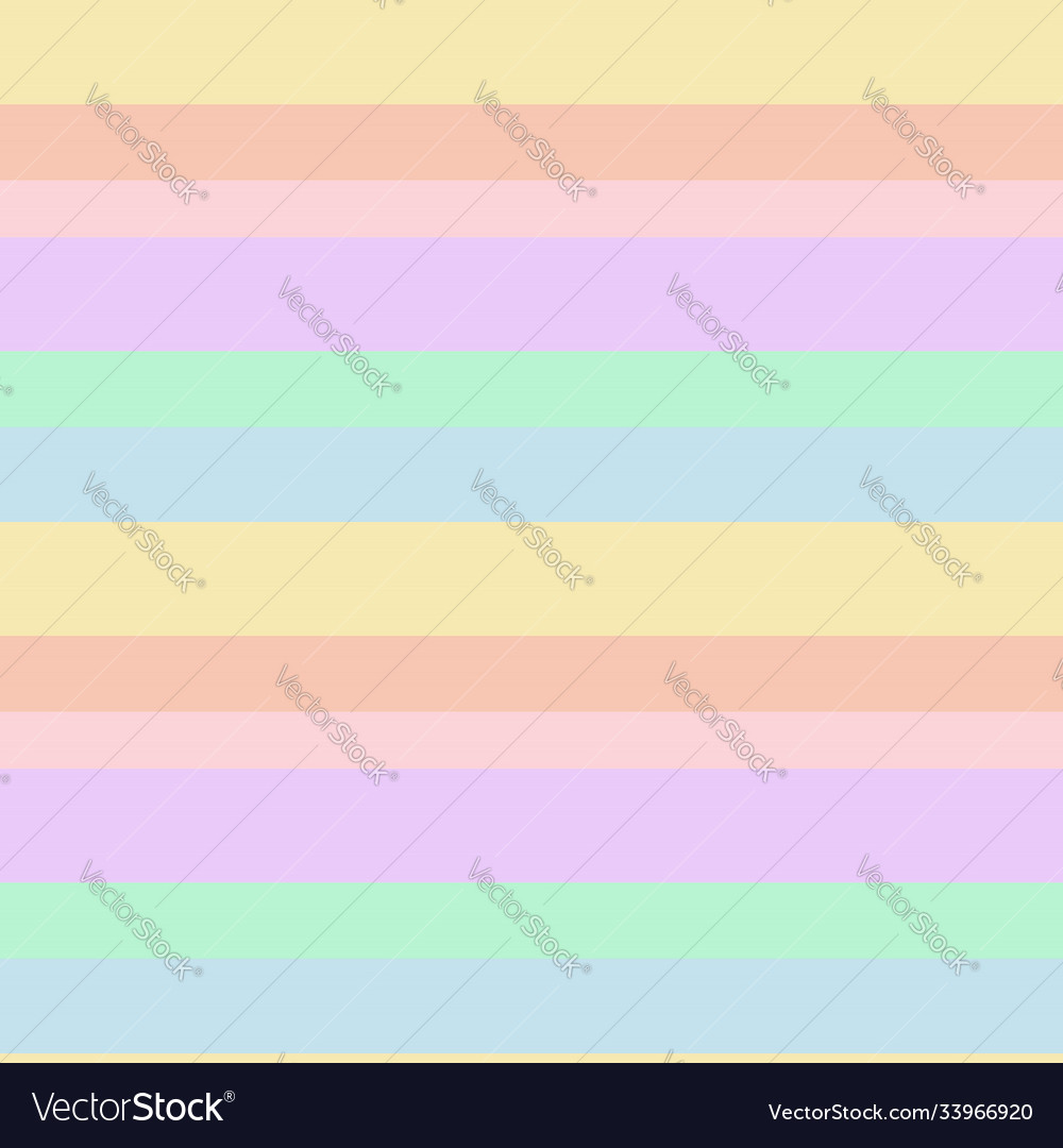 Rainbow stripe seamless pattern background in Vector Image