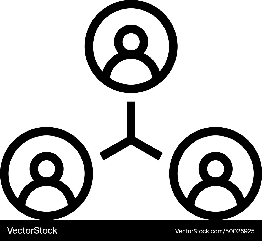 Affiliate marketing icon Royalty Free Vector Image