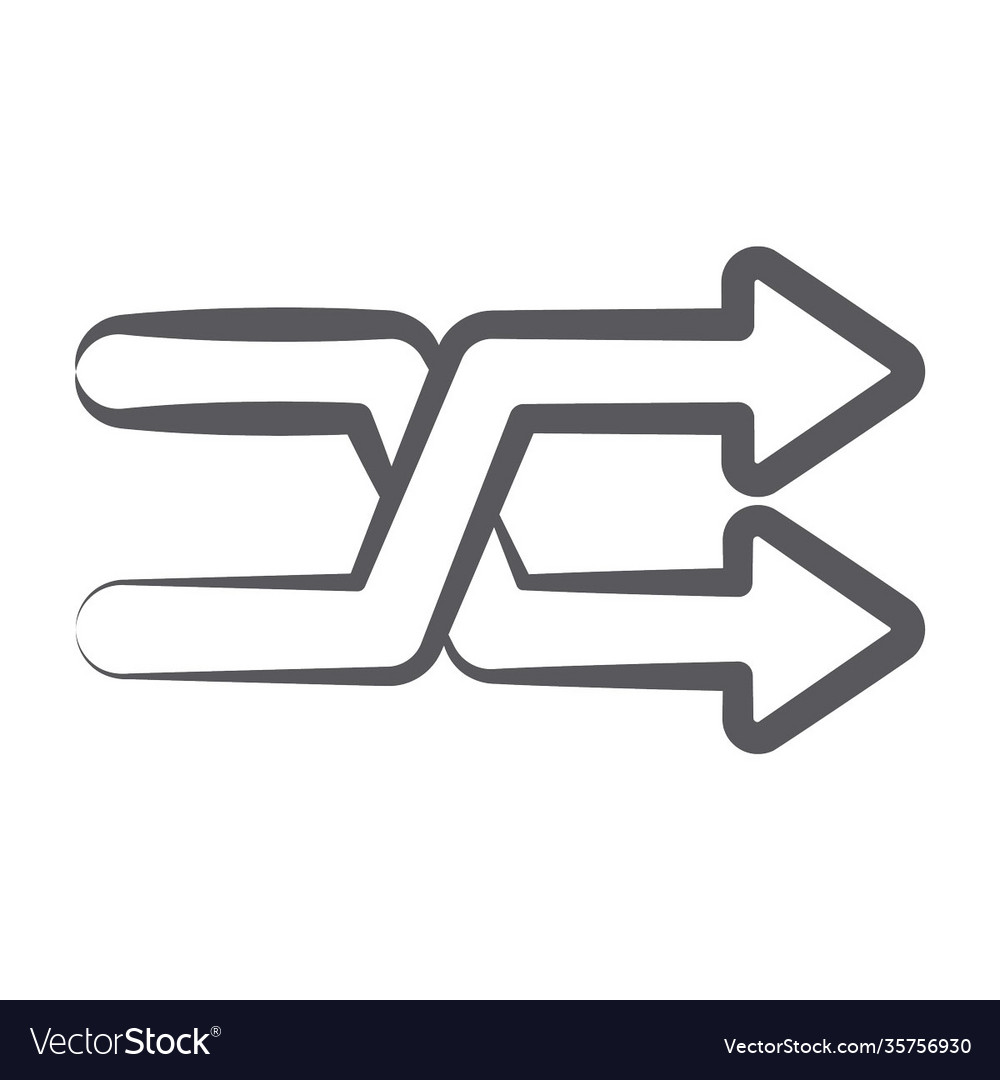 Shuffle Royalty Free Vector Image - VectorStock