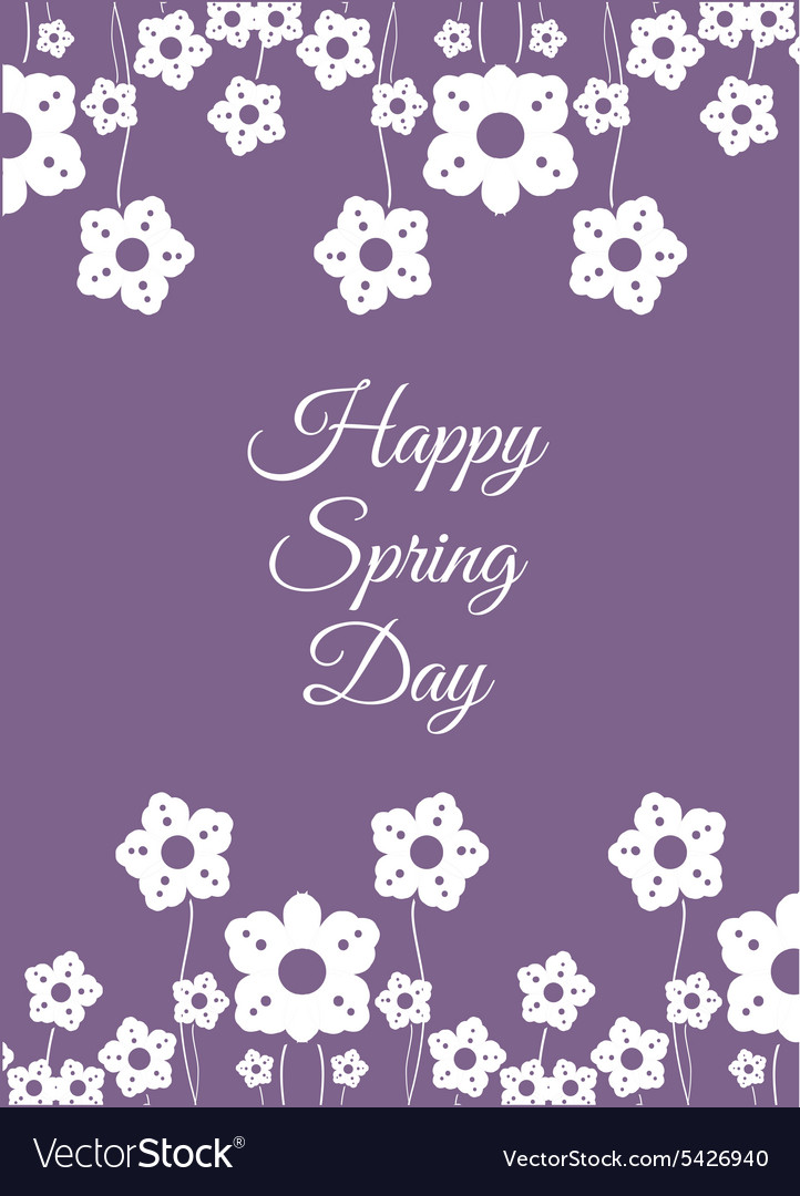 Spring Royalty Free Vector Image - VectorStock