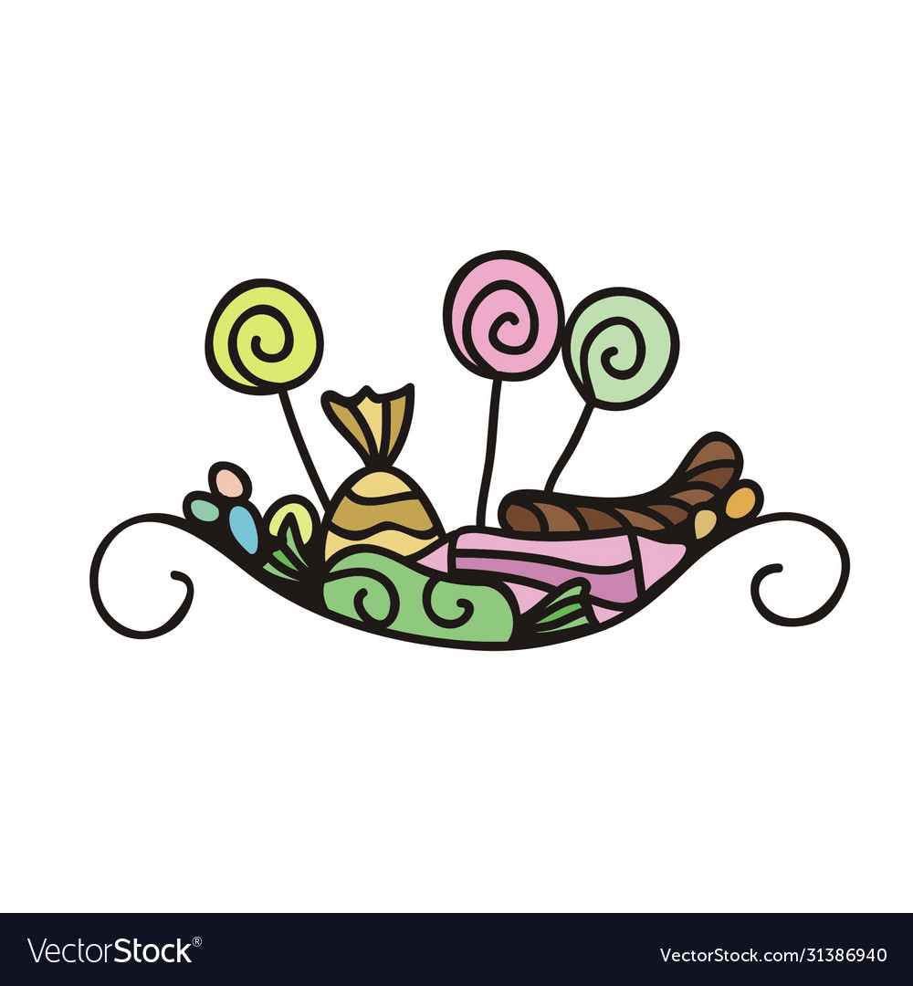 Sweets Royalty Free Vector Image - VectorStock