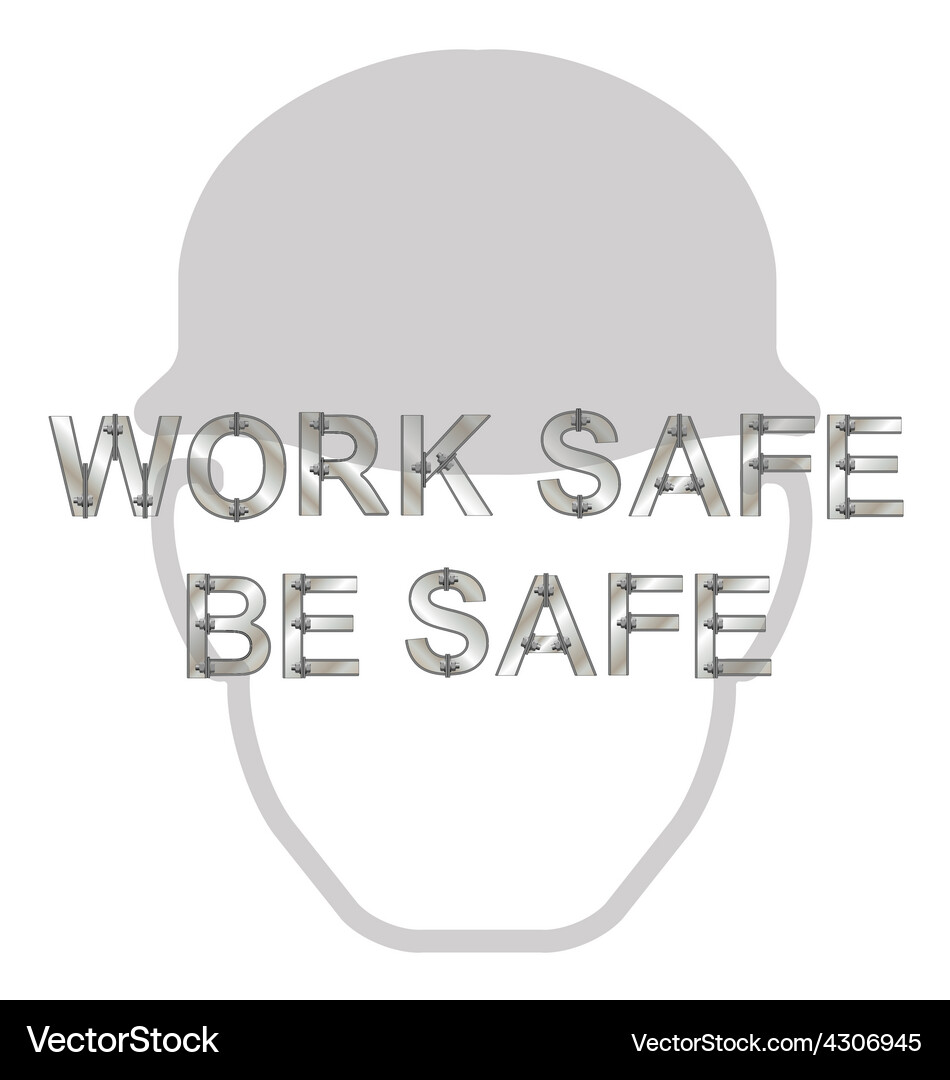 Health and safety message Royalty Free Vector Image