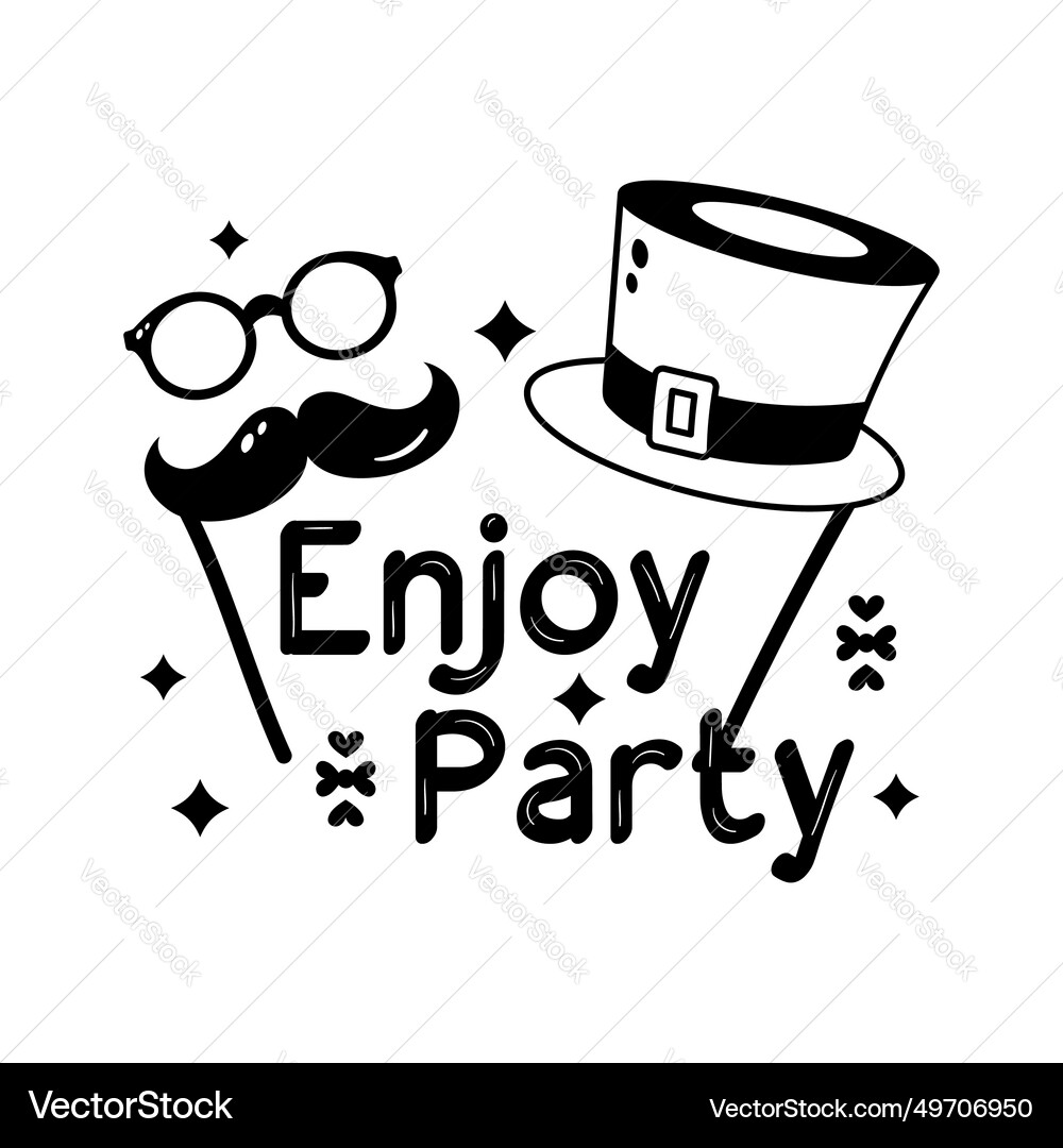 Grab this creatively crafted party celebration Vector Image