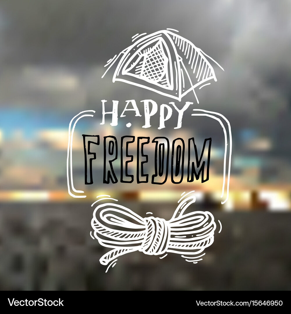 Hand drawn lettering travel Royalty Free Vector Image