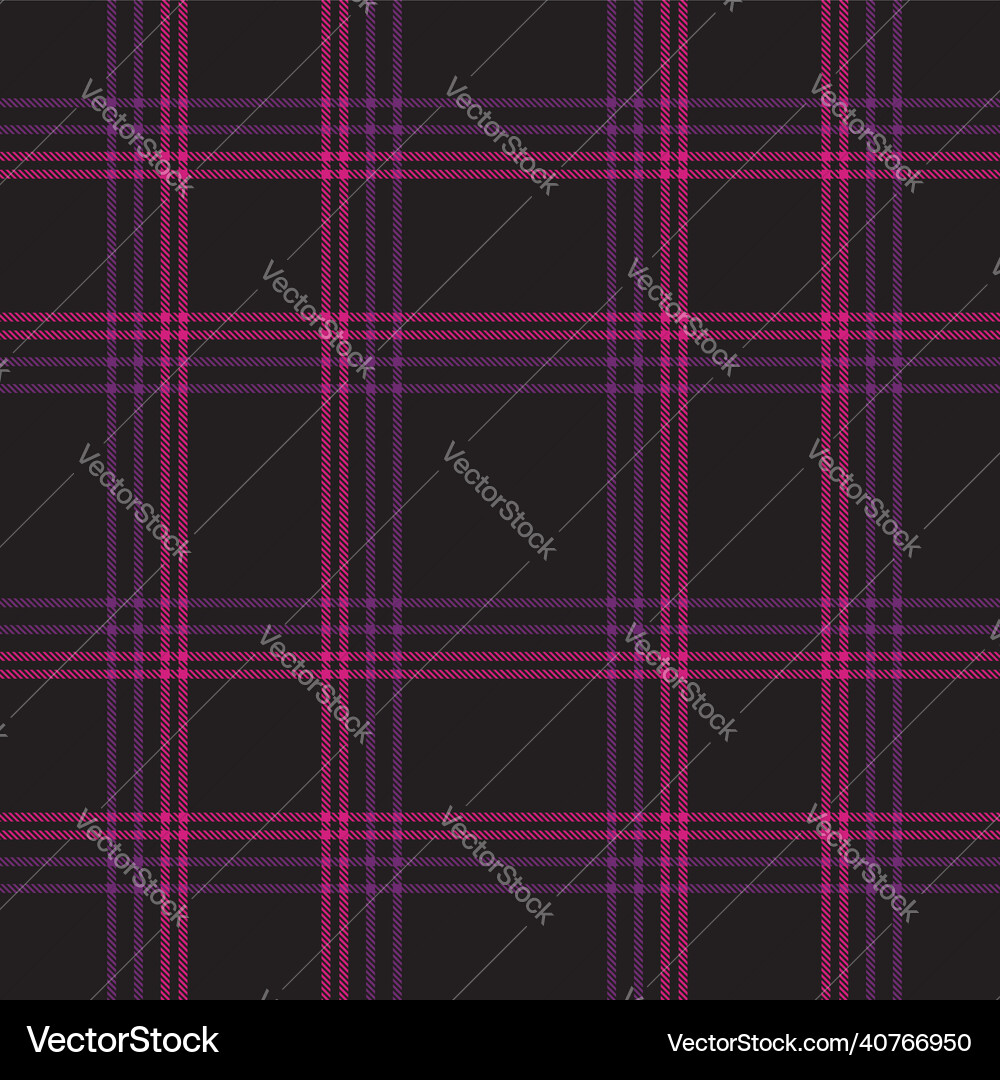 Purple ombre plaid textured seamless pattern Vector Image