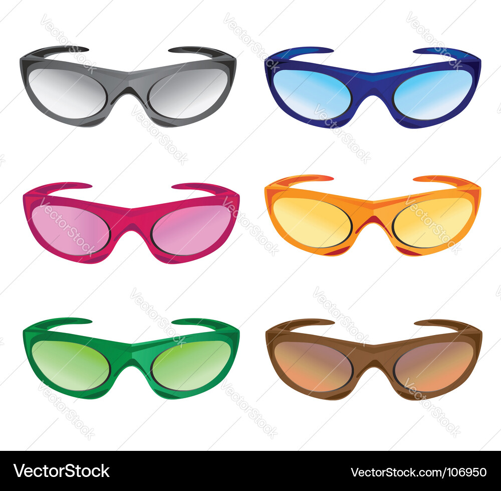 Sunglasses Royalty Free Vector Image - VectorStock