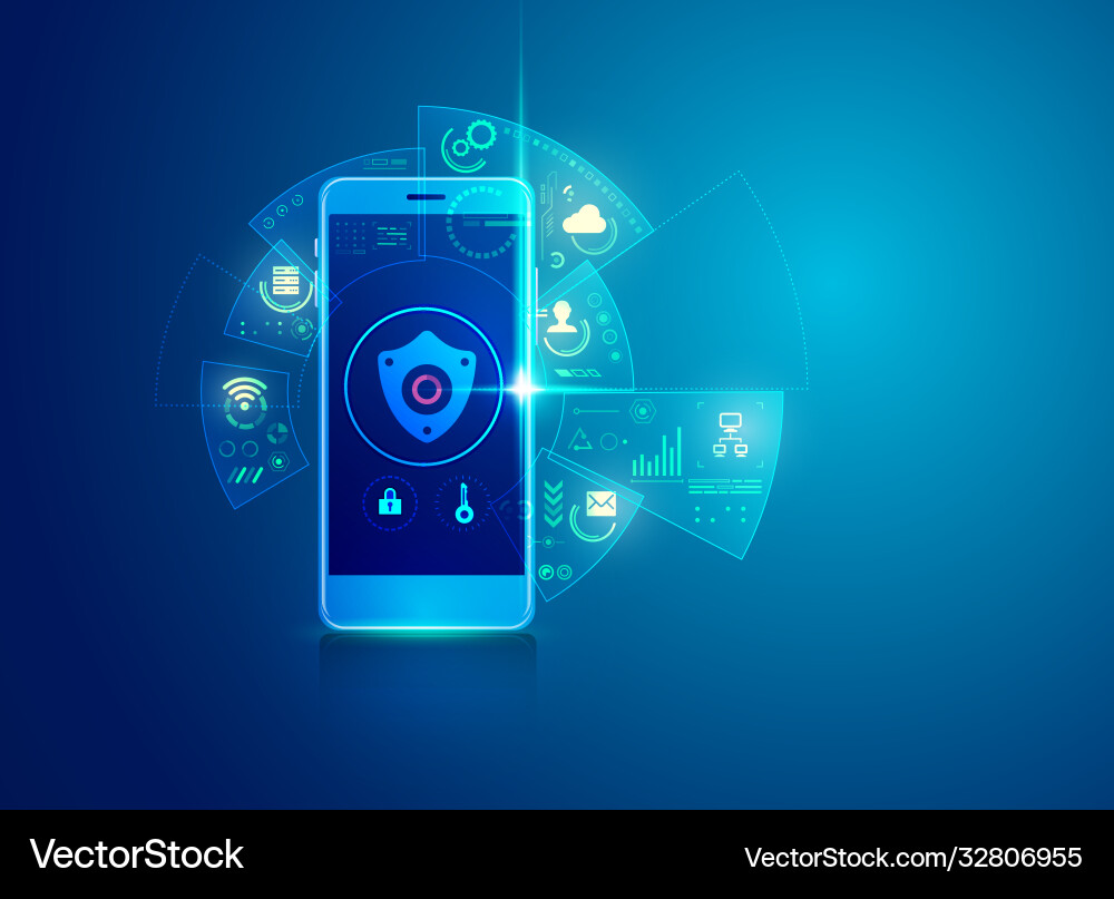 Cybersecurity Royalty Free Vector Image - VectorStock