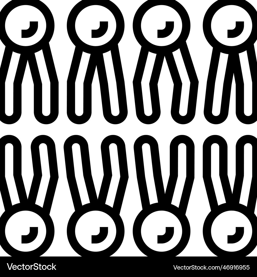 Lipid membrane biochemistry line icon Royalty Free Vector