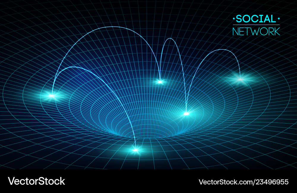 Social network media global people communication Vector Image