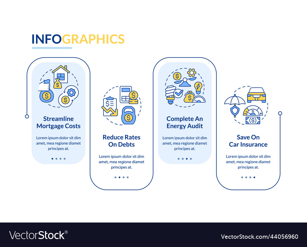 Budgeting for inflation blue rectangle Royalty Free Vector Budgeting for inflation blue rectangle Royalty Free Vector